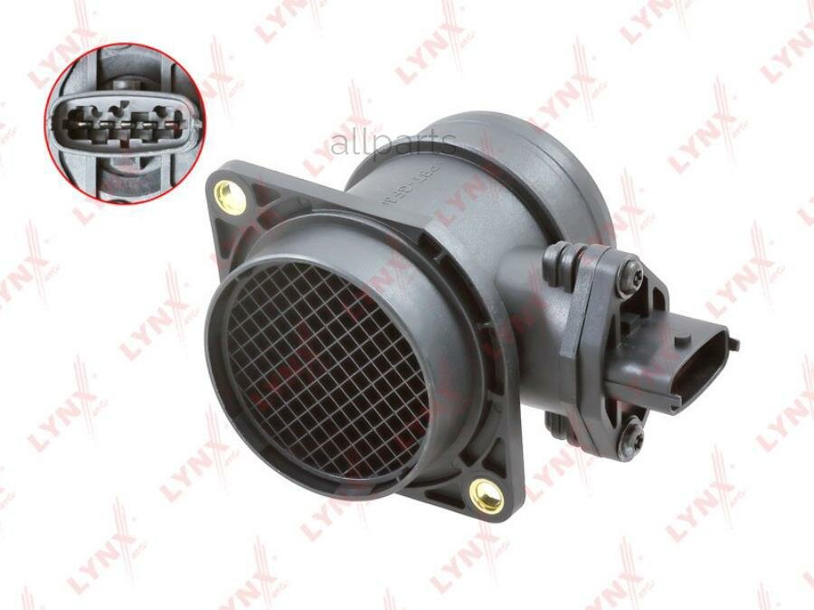 LYNXAUTO DM-1407 Датчик массового расхода воздуха LADA 2110/2111/2112 1.5-1.6 95-12 / Samara 1.5 96-13 / Kalina 1.4-1