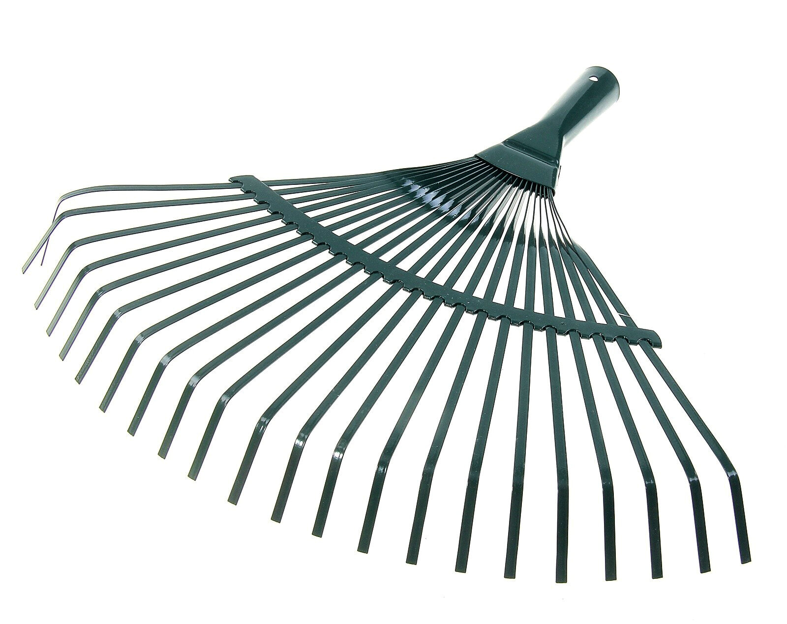 Грабли, веерные, 22 зубца, пластинчатые порошковая окраска