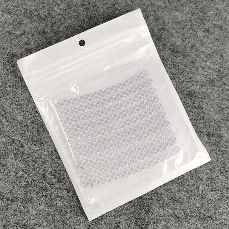 Наклейки светоотражающие, для колес, флуоресцентные, белые, 20 шт