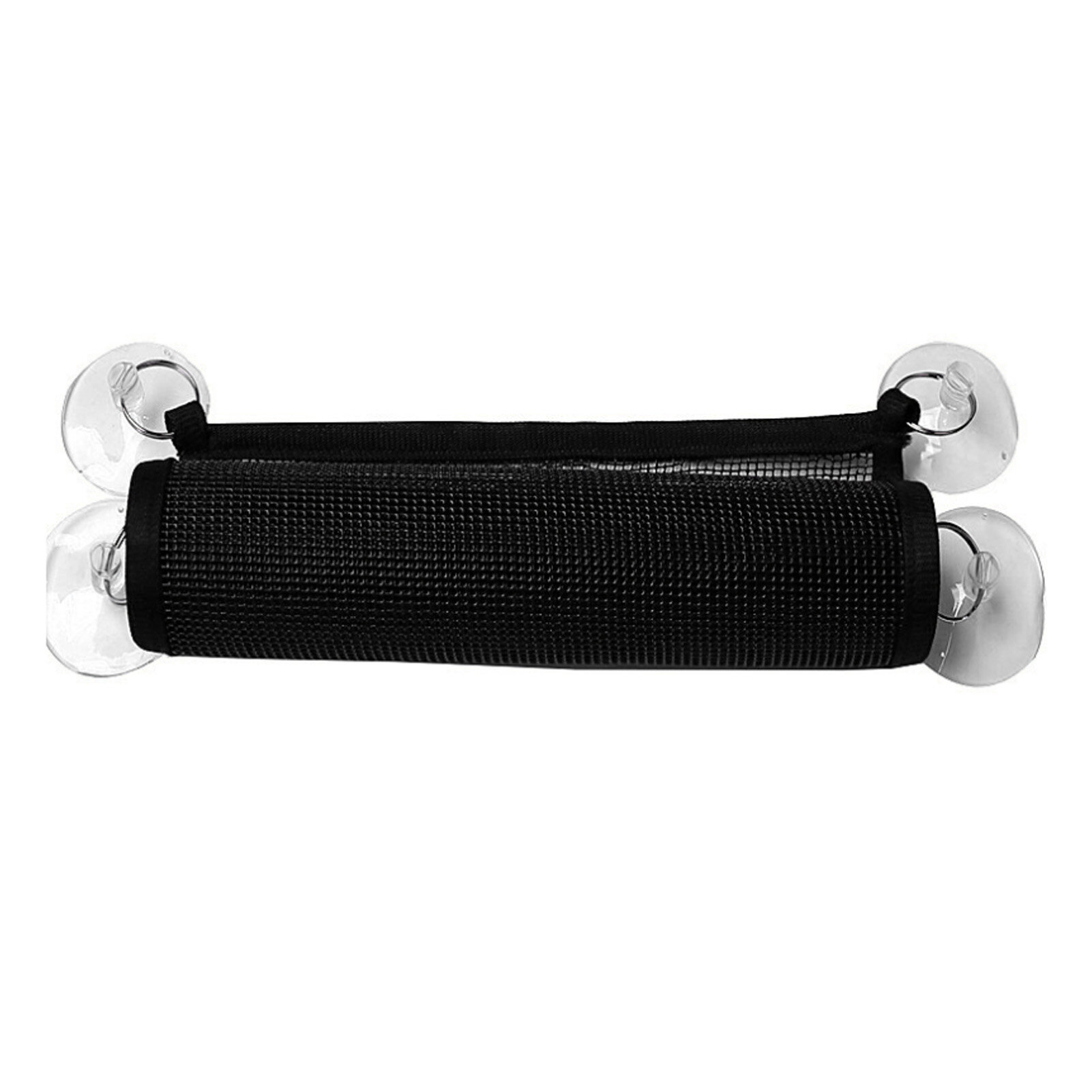 Прямоугольный сетчатый гамак для рептилий, летний подвесной дышащий сетчатый гамак-кровать с присосками для ящериц и змей, черный