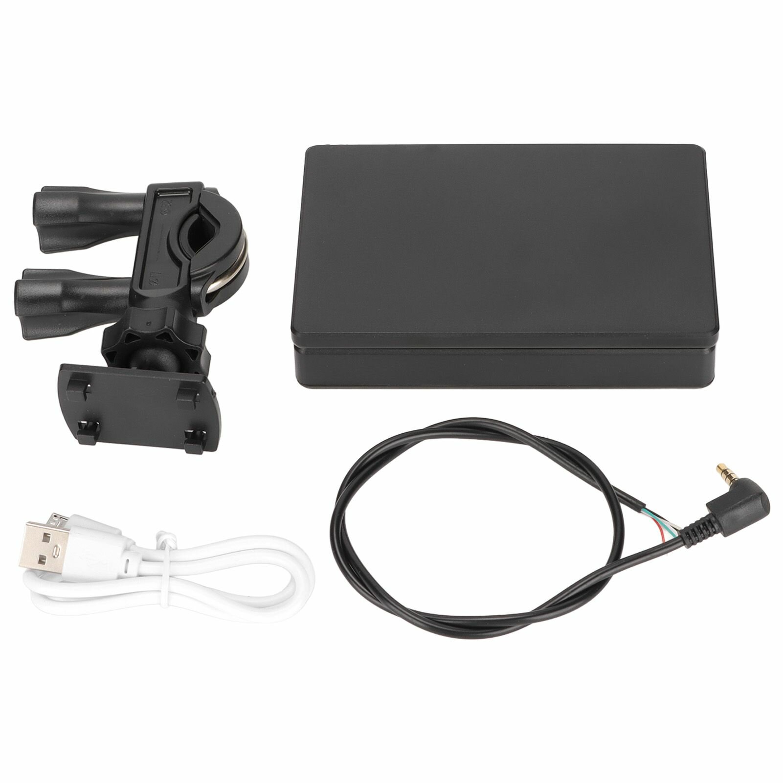 4,3-дюймовый экран эхолота IPS с входом CVBS, разрешение 800x480, интерфейс 3,5 мм, солнцезащитный козырек для рыбалки