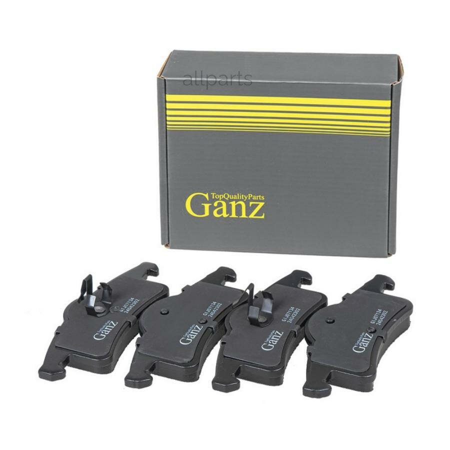 GANZ GIJ07134 Колодки тормозные задние для JEEP Cherokee/Grand Cherokee II 99-05 GANZ GIJ07134