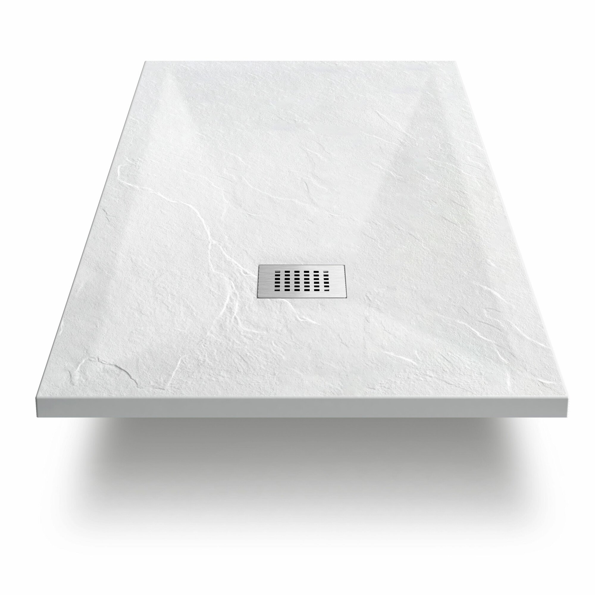 Душевой поддон Grossman Strong GR-S170100Q (70х100) из искусственного камня, прямоугольный, белый,1 место