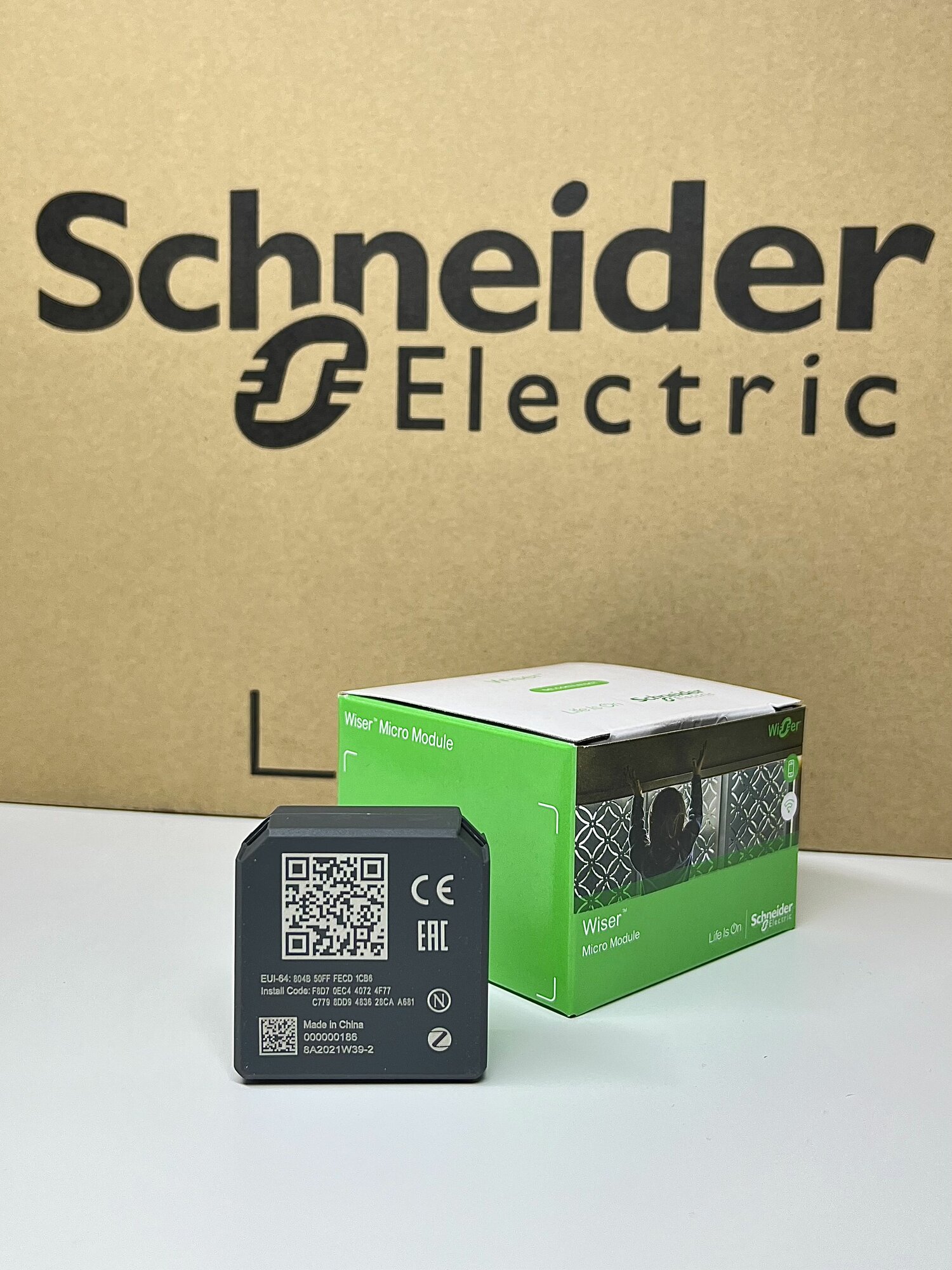 Микромодуль LED диммера Schneider Electric Wiser CCT5010-0002, ZigBee 3.0, 200 Вт