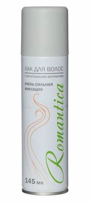 Мусс для волос романтика Романтика, белый, очень сильной фиксации, 145 мл