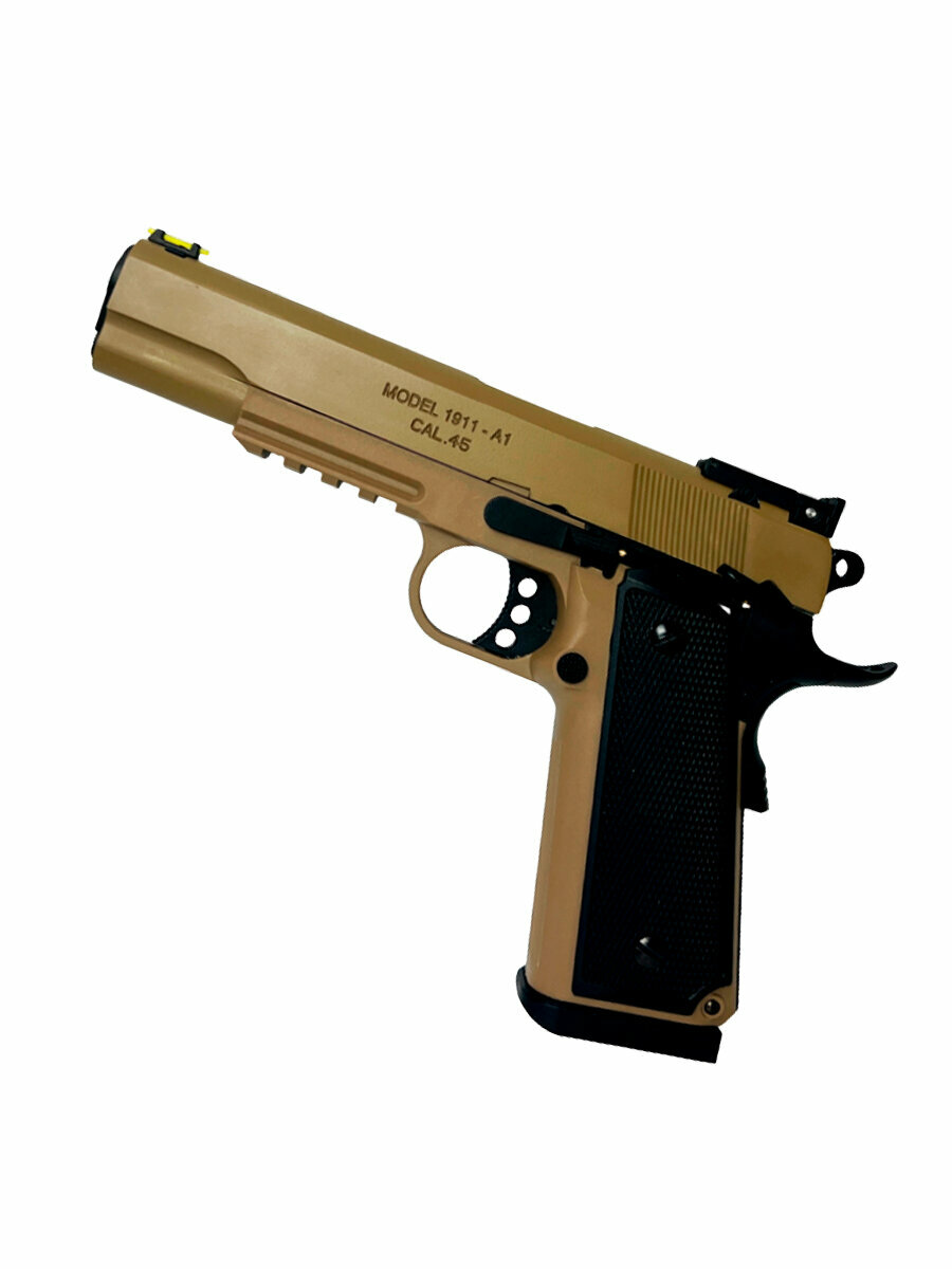 Гидробольный Орбиз Пистолет colt 1911 - Полуавтоматический, песочный