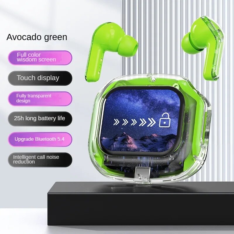 JYL Наушники Air Max True Wireless: стерео звук, глубокий бас, компактные TWS-наушники для спорта