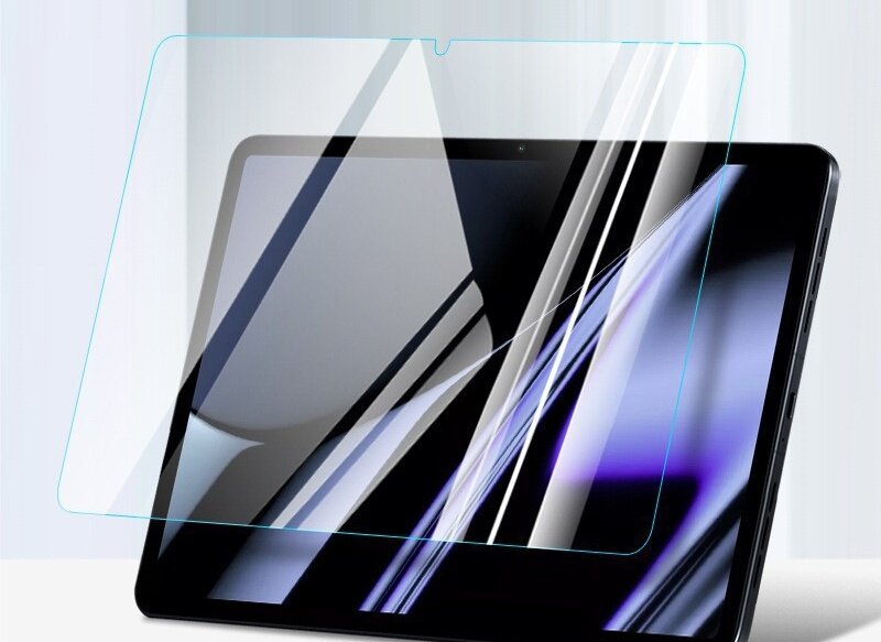 Защитное противоударное стекло на экран MyPads для планшета OPPO Pad 2 / One Plus Pad 1 из качественного японского материала, премиум-класса, с оле.