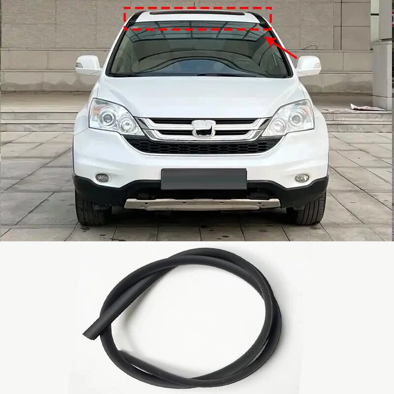Передняя верхняя полоса лобового стекла автомобиля, резиновая накладка для HONDA CRV CR-V 2007 2008 2009 2010 2011 RE1 RE2 RE4