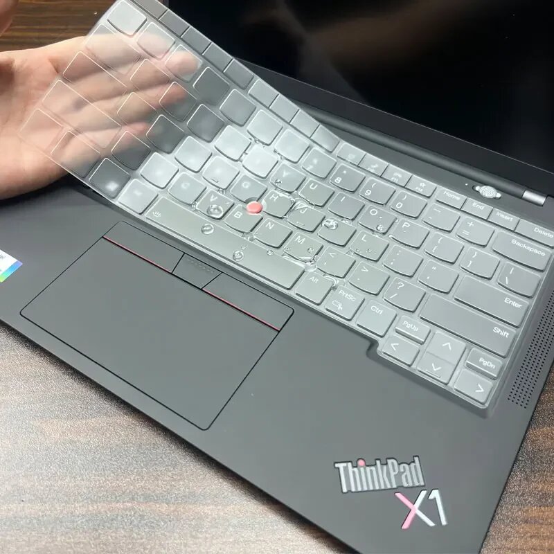 Чехол для клавиатуры Lenovo Thinkpad T14 Gen 4 водонепроницаемый силиконовый TPU