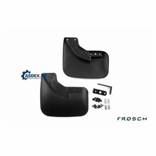 Брызговики задние FORD TRANSIT, 2014-> фург. 2 шт. (optimum) в пакете FROSCH NLF1660E18