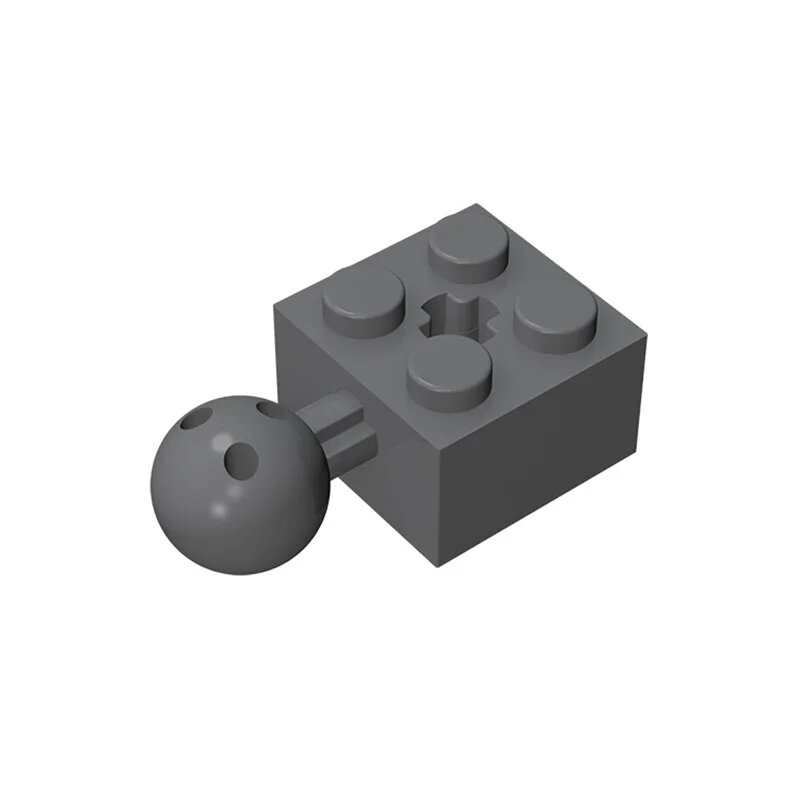 Серый LEGO 2x2 с шаровым шарниром (10 шт.)