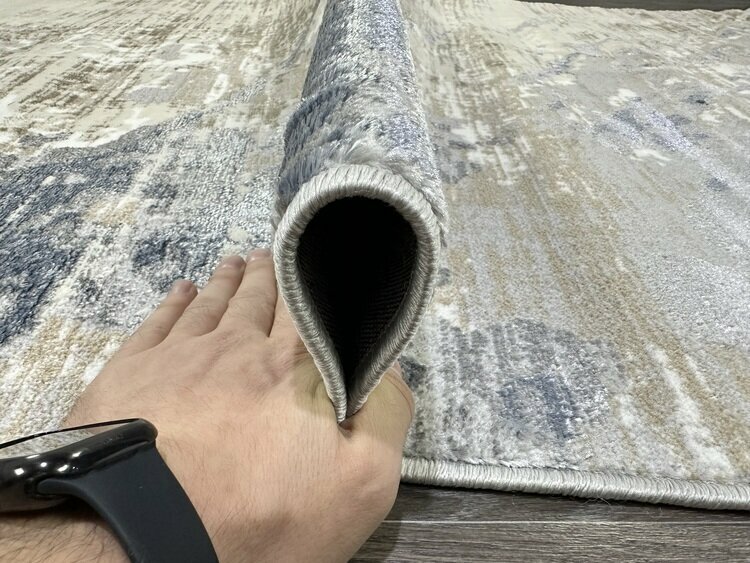 Ковер, Прямой, Бежевый, Серый, Синий, Современный, на пол, в гостиную, спальню, в ассортименте (80 см. на 150 см.)