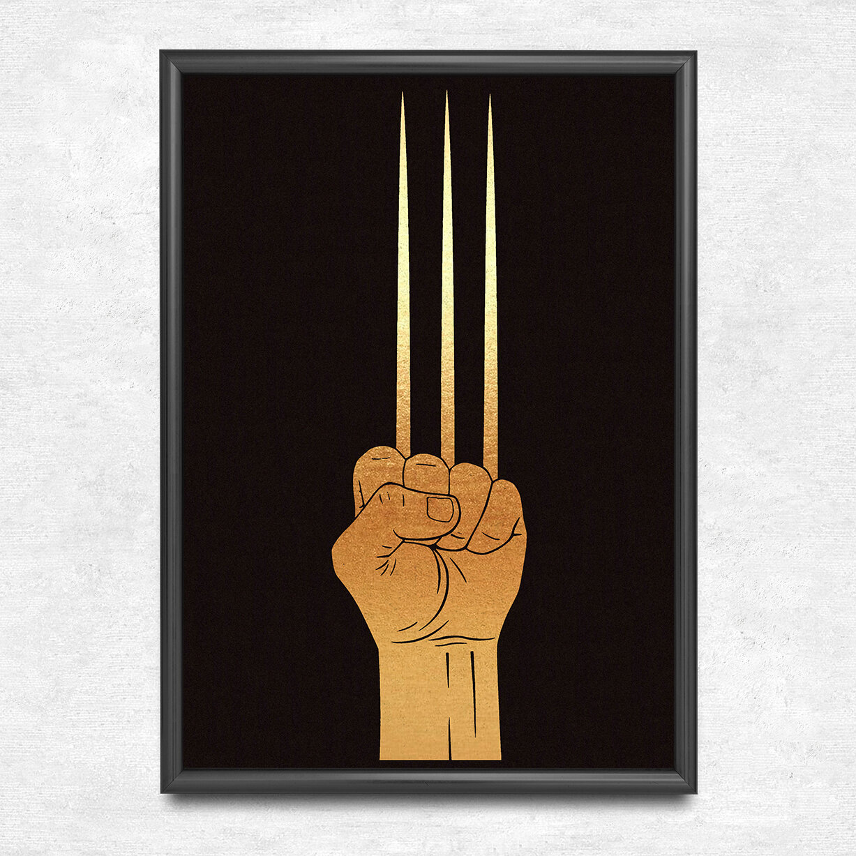 Постер Росомаха / плакат для интерьера Wolverine. Марвел, Marvel, комиксы, фильмы, Логан