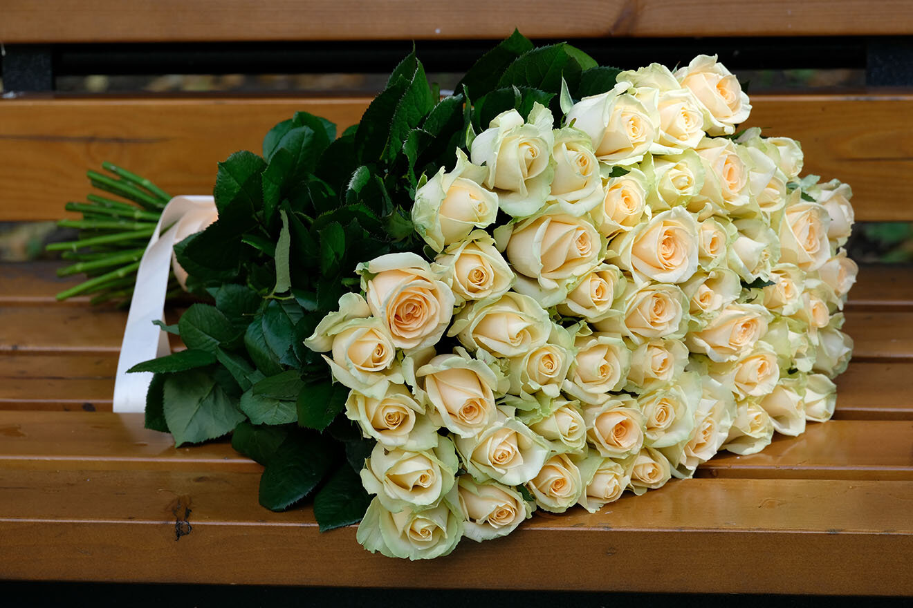 Букет из 51 розы