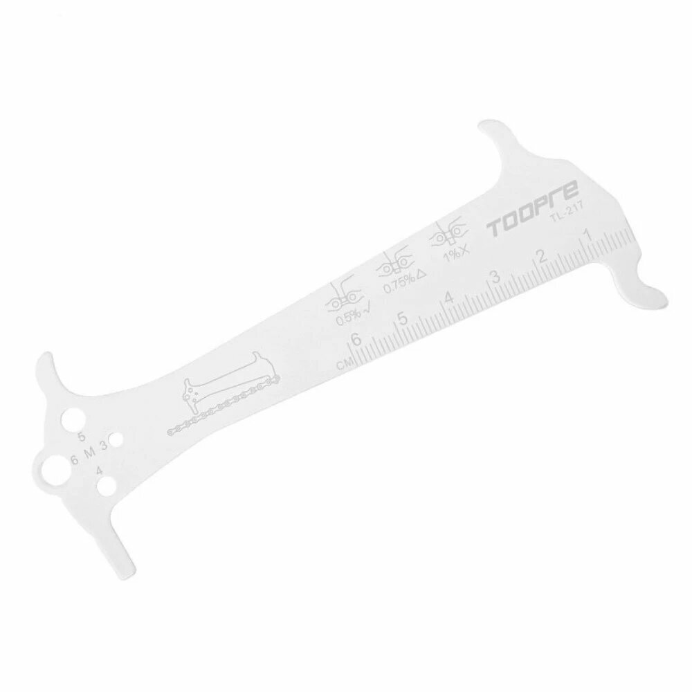 Измеритель износа цепи TOOPRE Белый, Silver