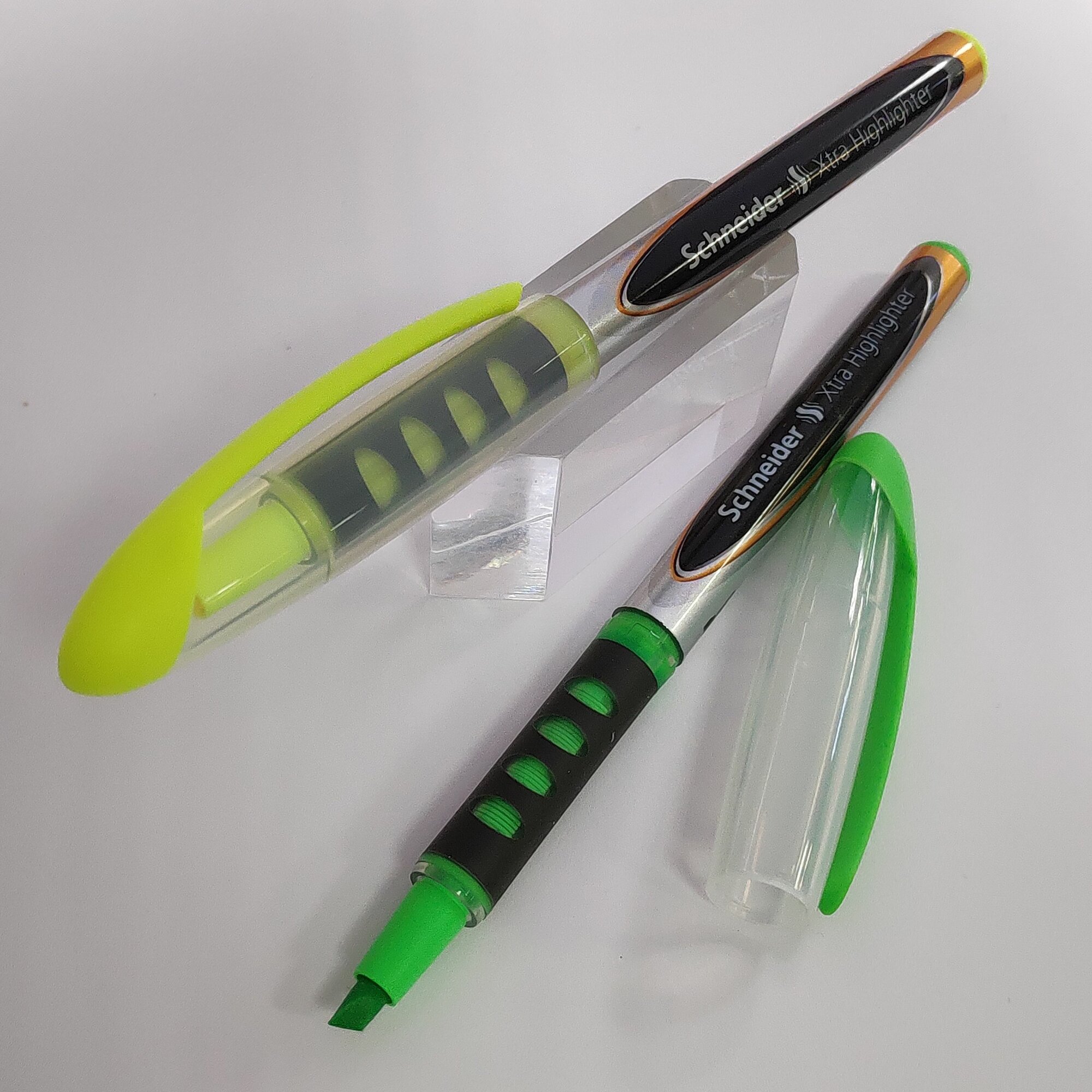 Текстовыделитель в тонком корпусе Schneider "Xtra HighLighter" Зелёный.