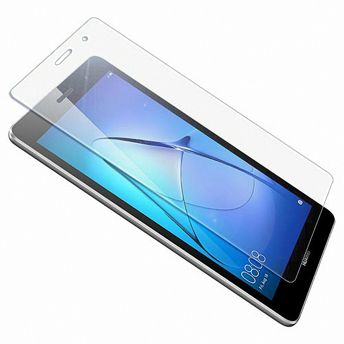 Защитное стекло для Huawei MediaPad T3 8.0 прозрачное на экран 8", глянцевое