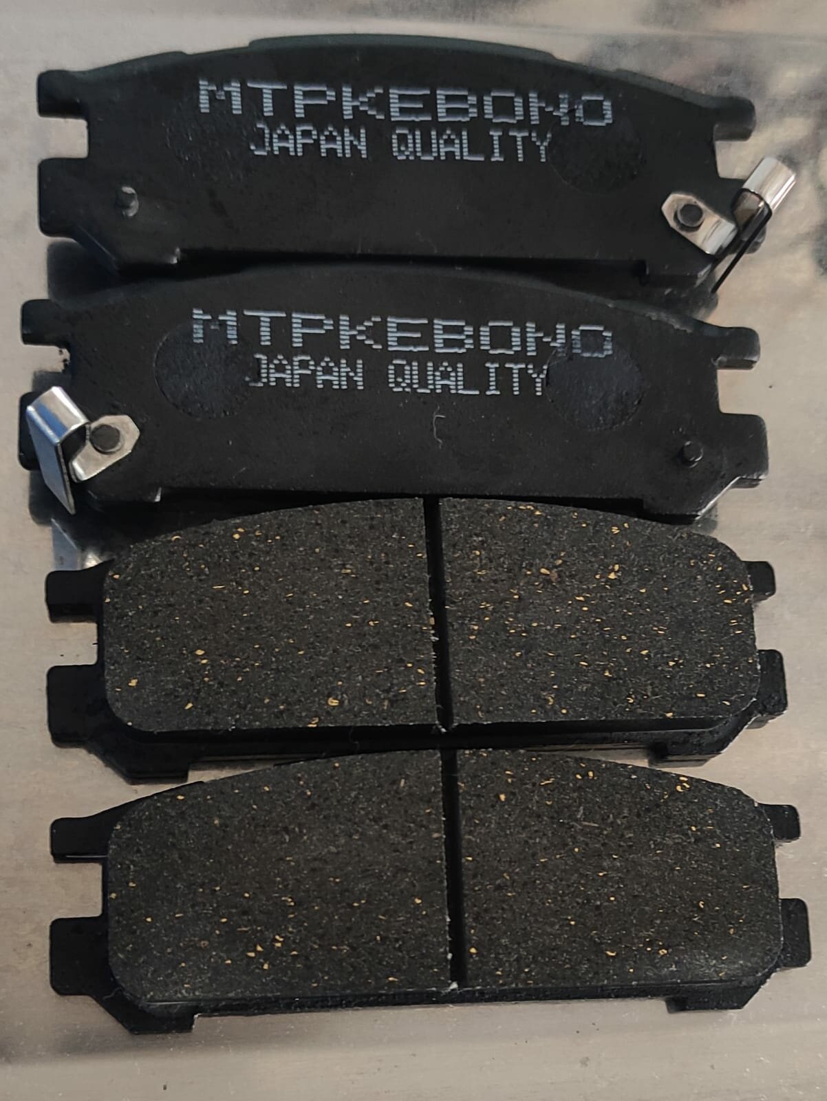 Тормозные колодки KEBONO MTP A297WK CD7020M , для Subaru Alcyone, Impreza GC3-GC8, Legacy BC4-BG5