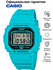 Наручные часы CASIO G-Shock, серый, голубой