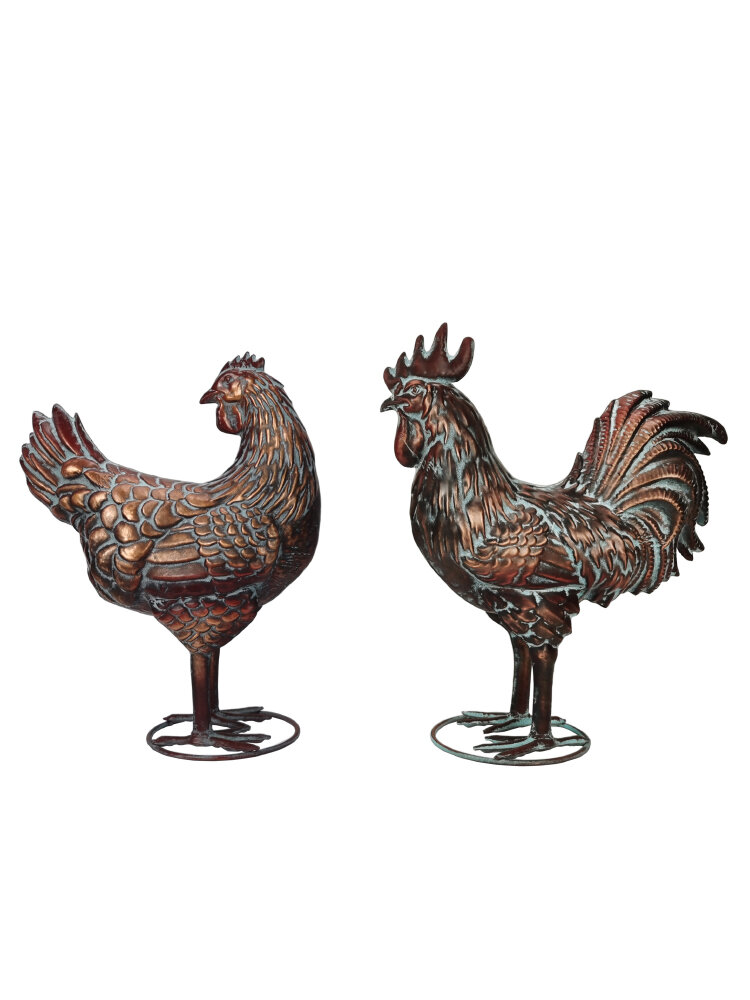 Фигуры садовые Куры