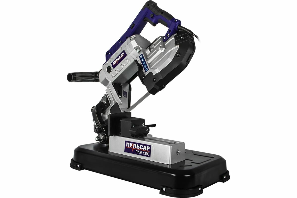 Ленточная пила пульсар ПЛM 1300 (1300Вт, 1141x13 мм, пропил 127 мм, 15кг) 908-597