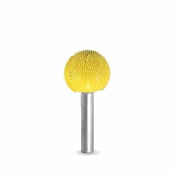 Борфреза игольчатая. Карбид-вольфрам. Сфера. 22,25х22,25мм. Хвостовик 6мм. 6S78-40. Saburtooth