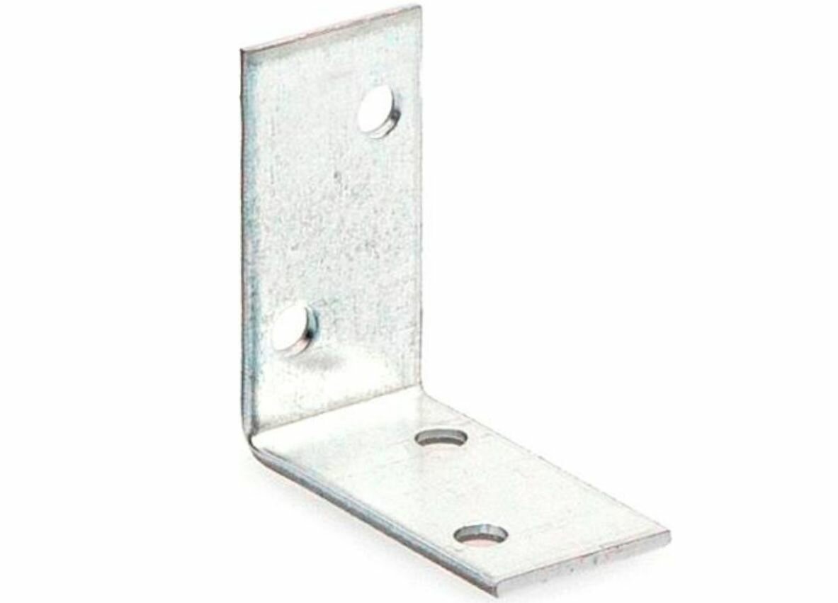 Уголок крепежный равносторонний KUR 40х40х20х2 мм