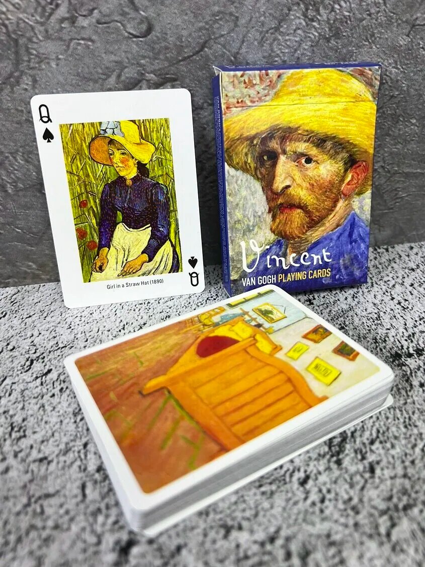 Игральные карты "Винсент Ван Гог", коллекционные 54 шт.