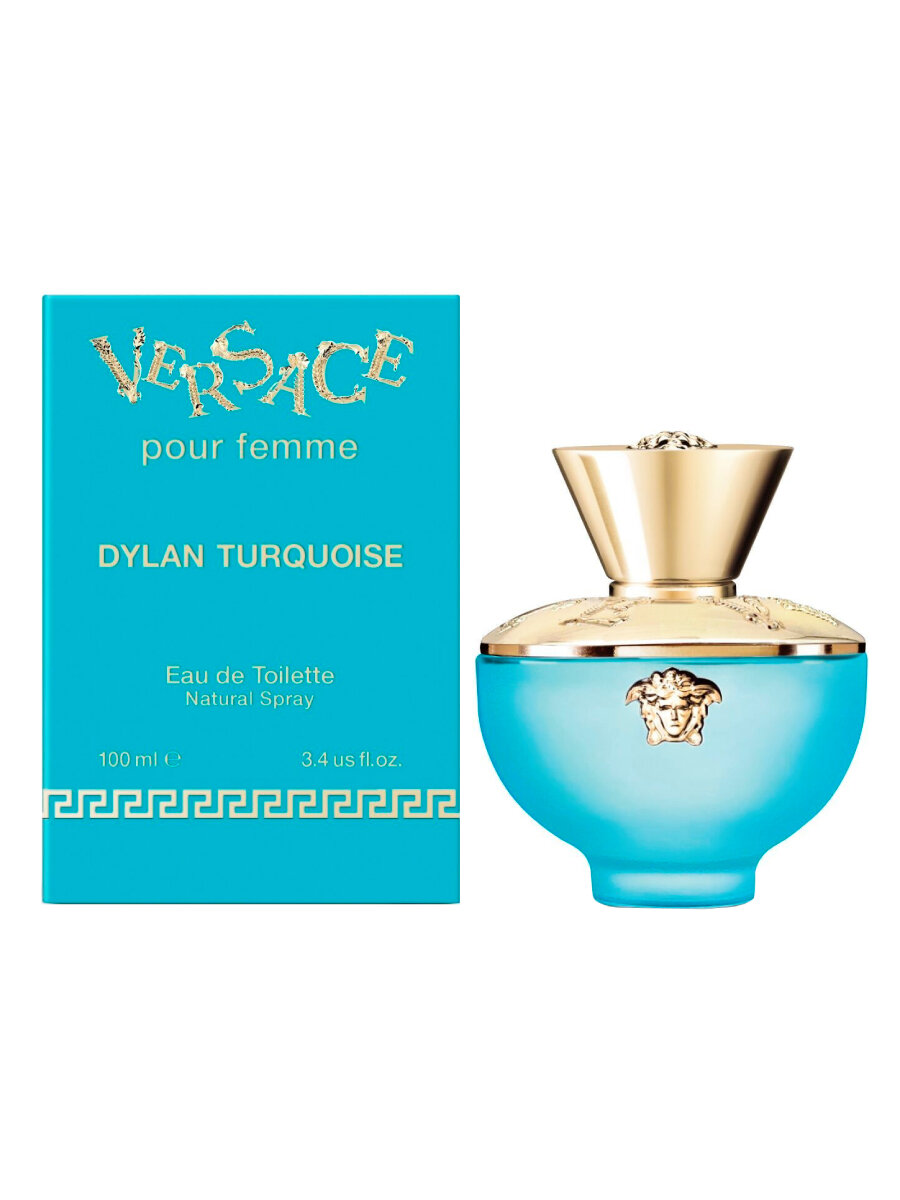 Туалетная вода Женская Versace Dylan Turquoise (edt) 100мл