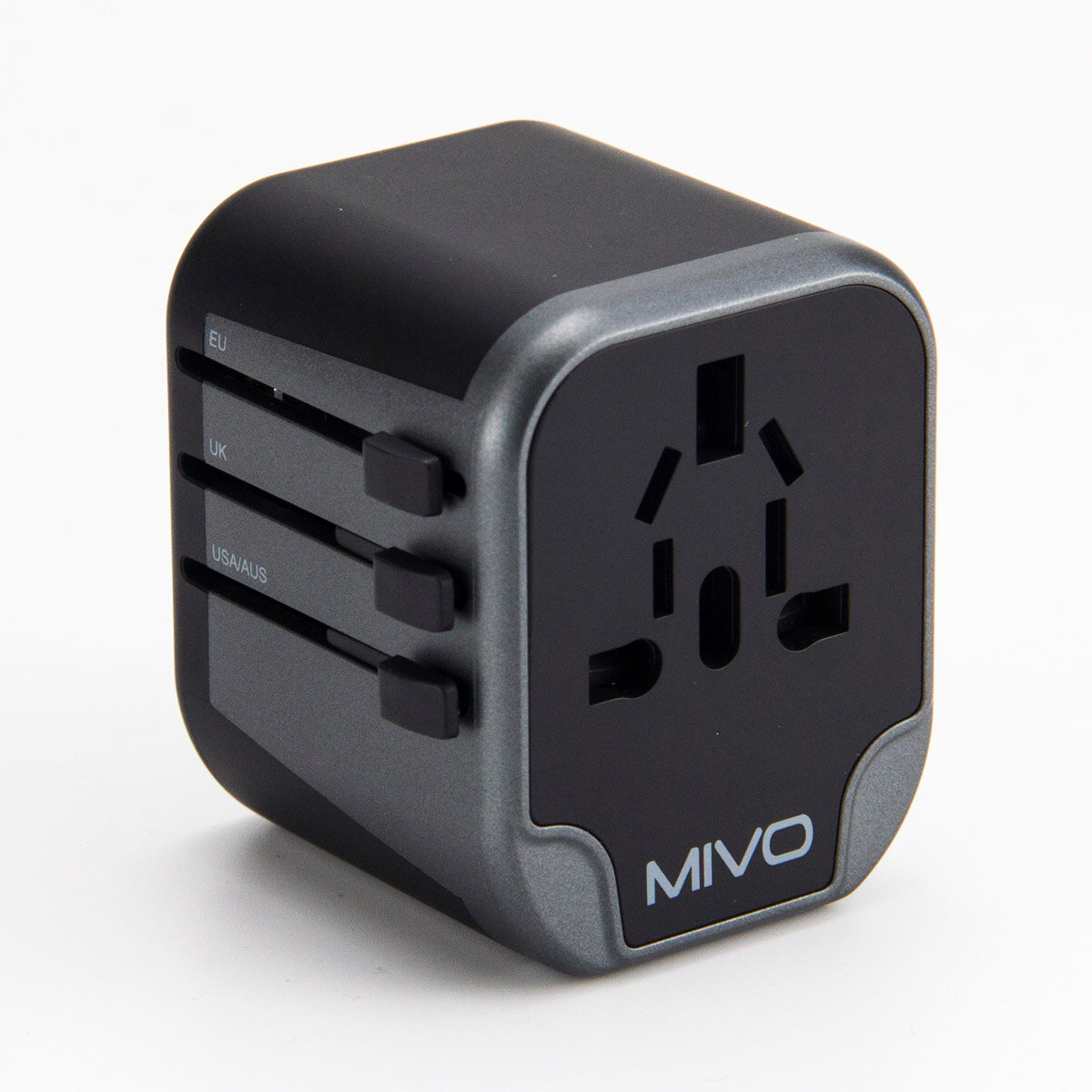 Переходник для розетки, евровилка, сетевой адаптер, дорожный адаптер с 2 USB