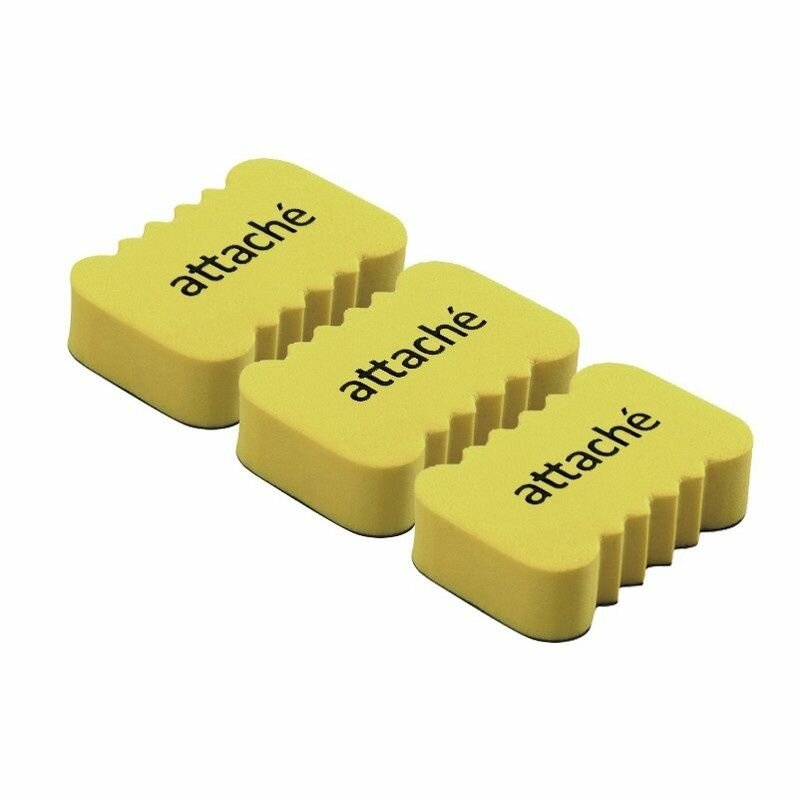 Губка-стиратель Attache для маркерных досок, Economy, 5,5х3,5х1,5 cм (881301)