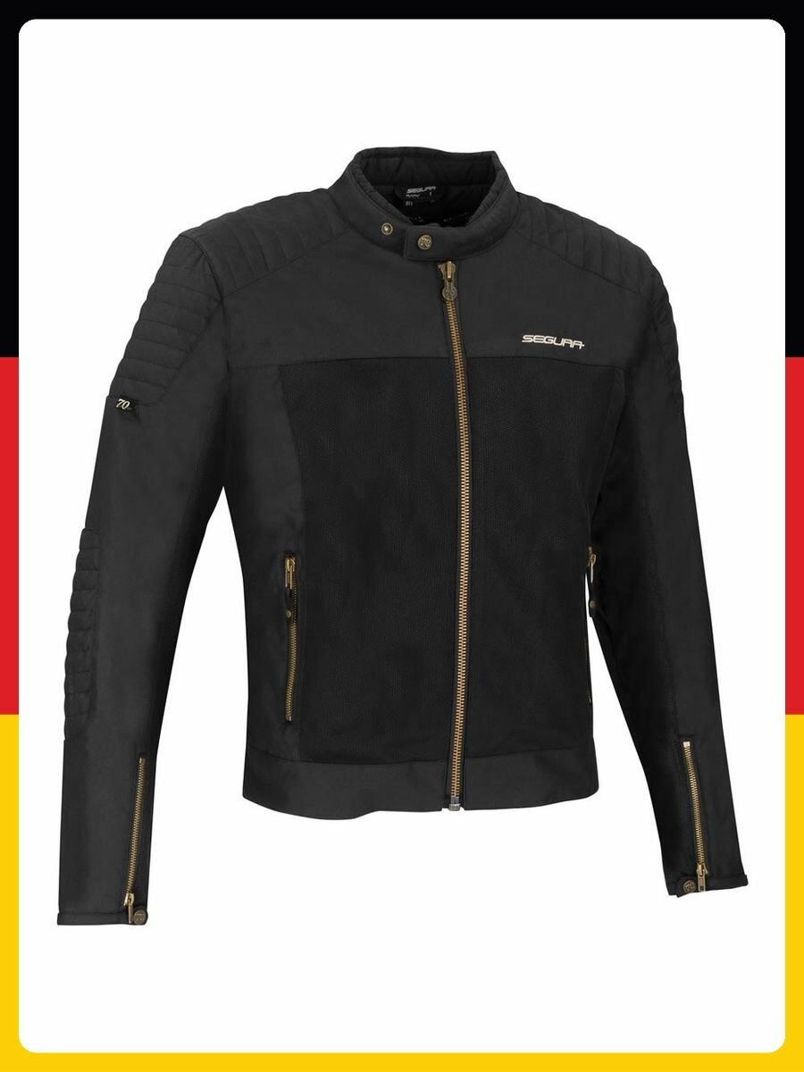 Мотокуртка Segura, Черный, S