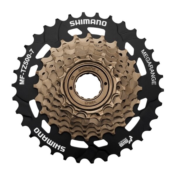 Трещотка Shimano, TZ500, 7ск, 14-34, б/уп