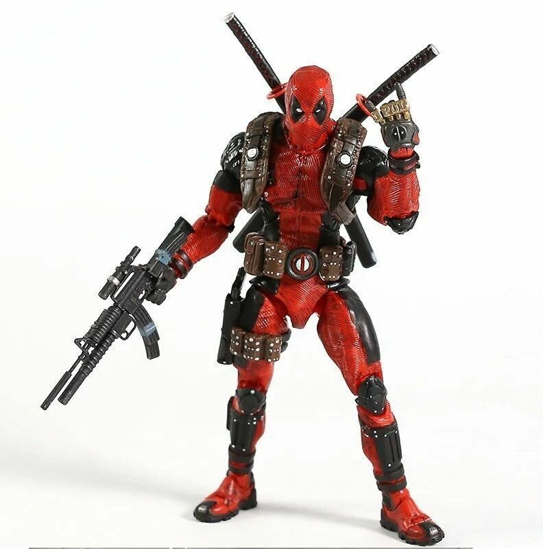 Фигурка Дэдпул / Deadpool с оружием-33
