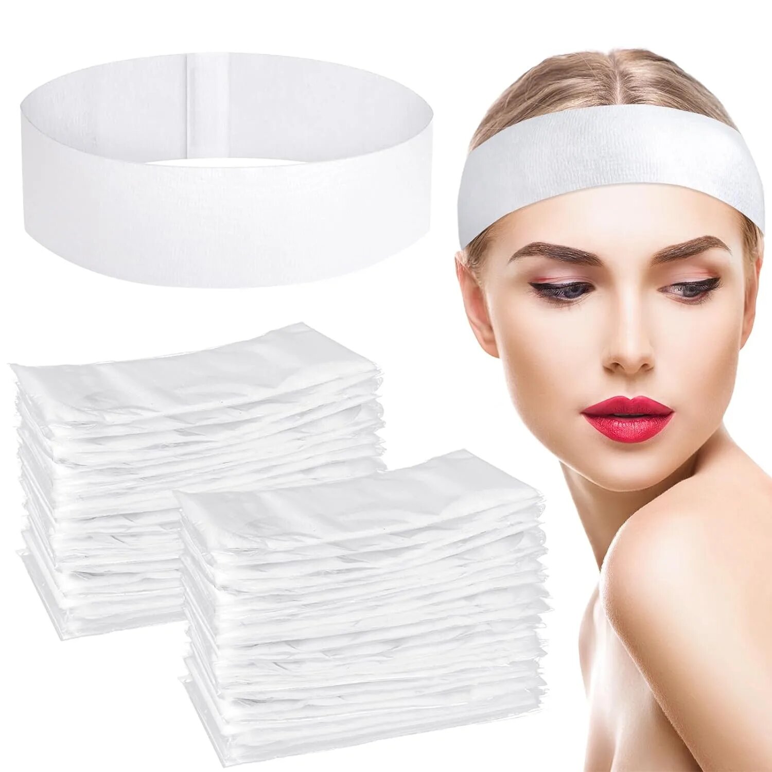 Одноразовые повязки на голову ZMEIQ, 50pcs