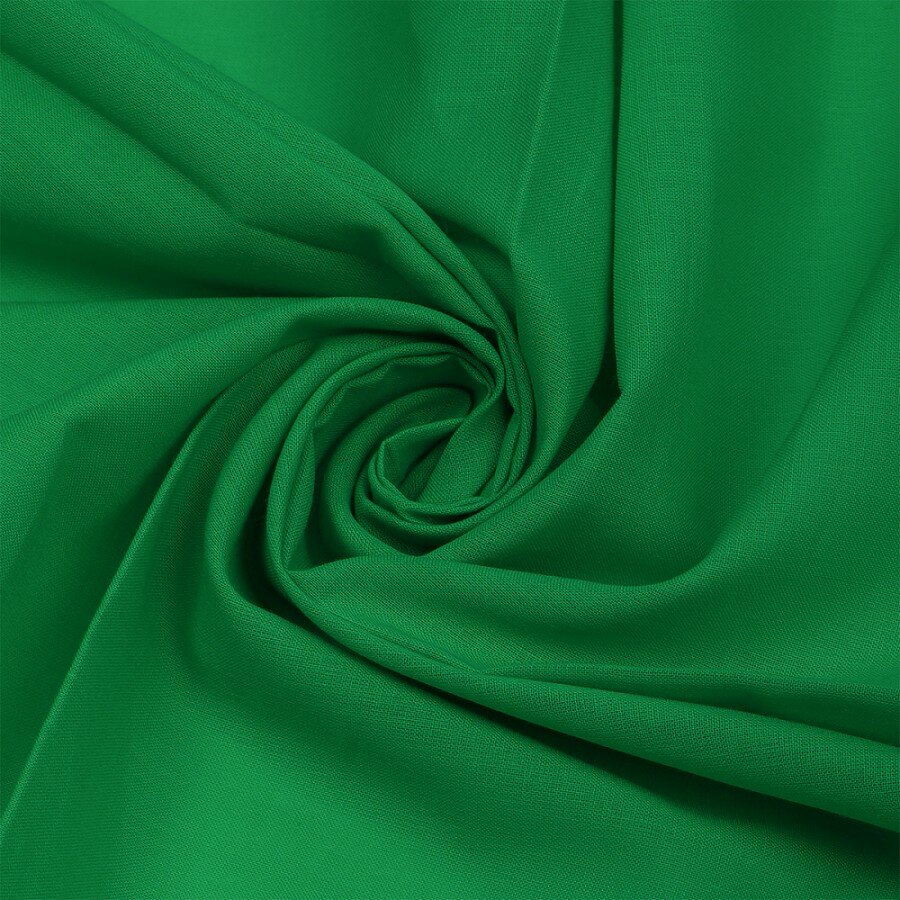Ткань Батист 72 г/м² 100% хлопок шир.150 см TBY. Bt.38 цв. яр. зеленый уп.2м
