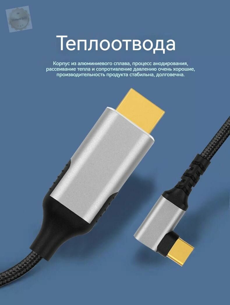 Проекционный кабель Lixiang L7 / L8 / L9, HDMI к TypeC