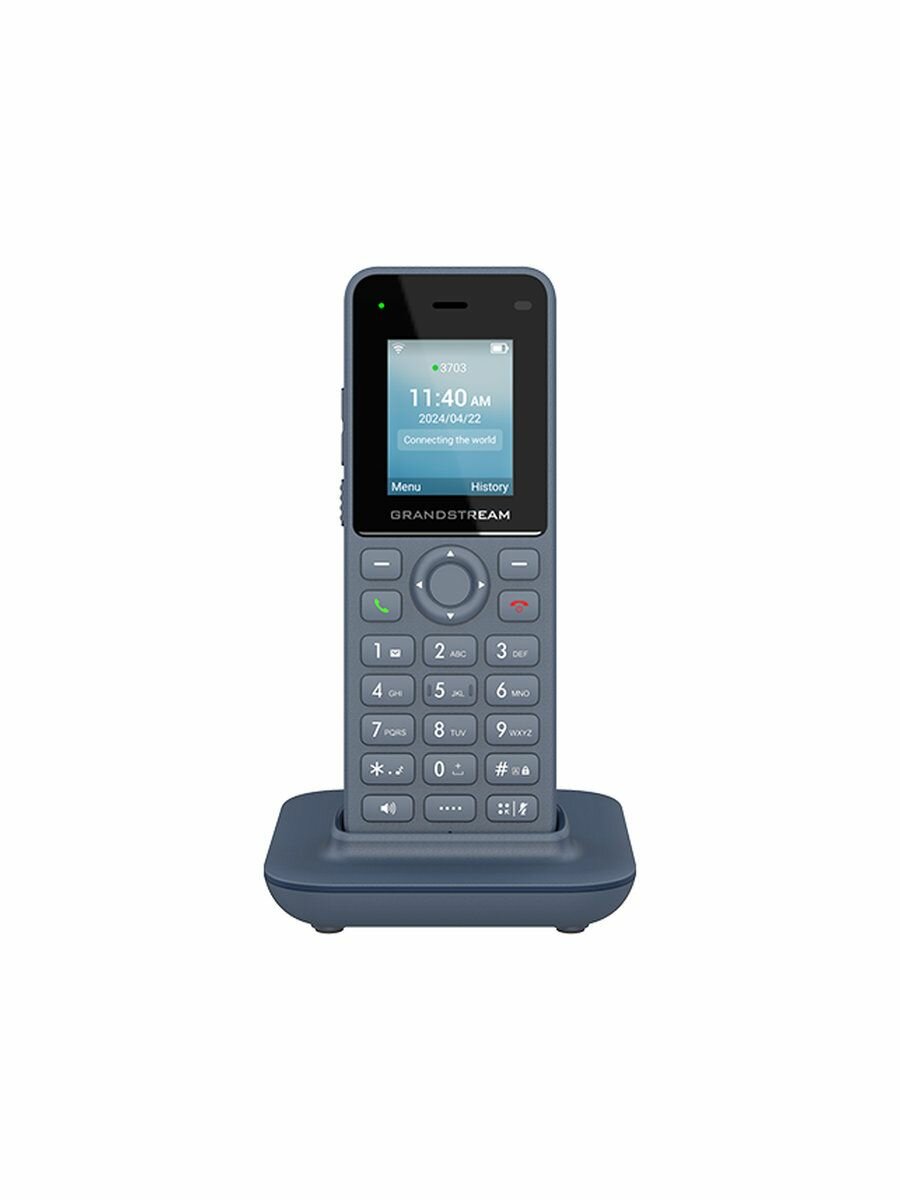 Беспроводной IP-телефон Grandstream WP816, с Wi-Fi и поддержкой SIP, светло-серый — фото 1