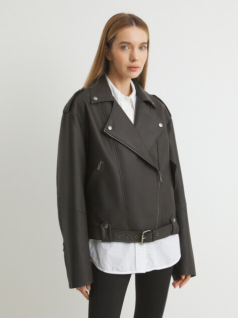 Куртка кожаная