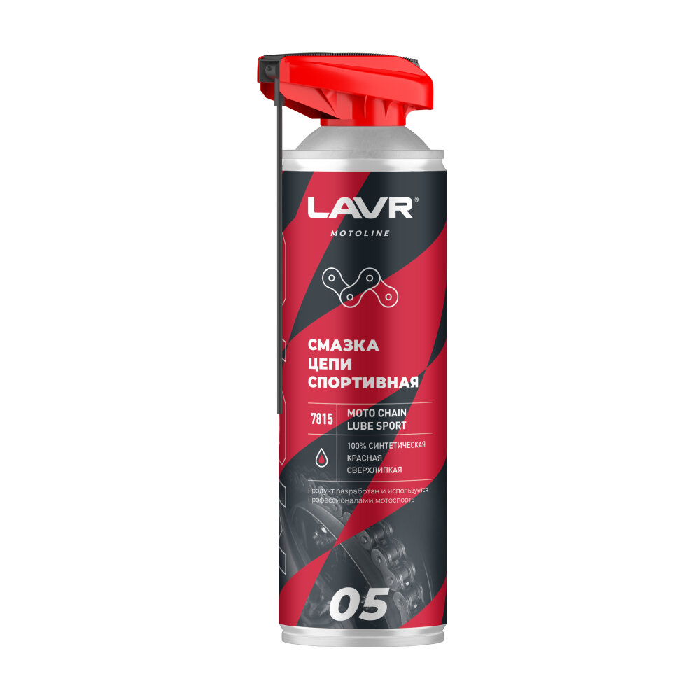 Смазка цепи спортивная LAVR MOTOLINE, 650 мл / Ln7815
