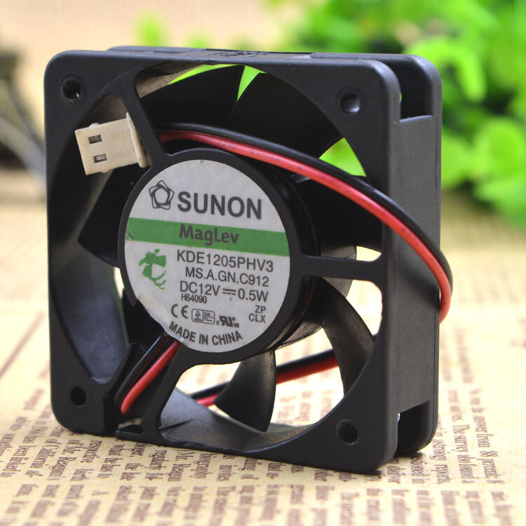 SUNON 5015 5CM 5CM Maglev silence 0.5W KDE1205PHV3 Вентилятор охлаждения 50X50X15MM
