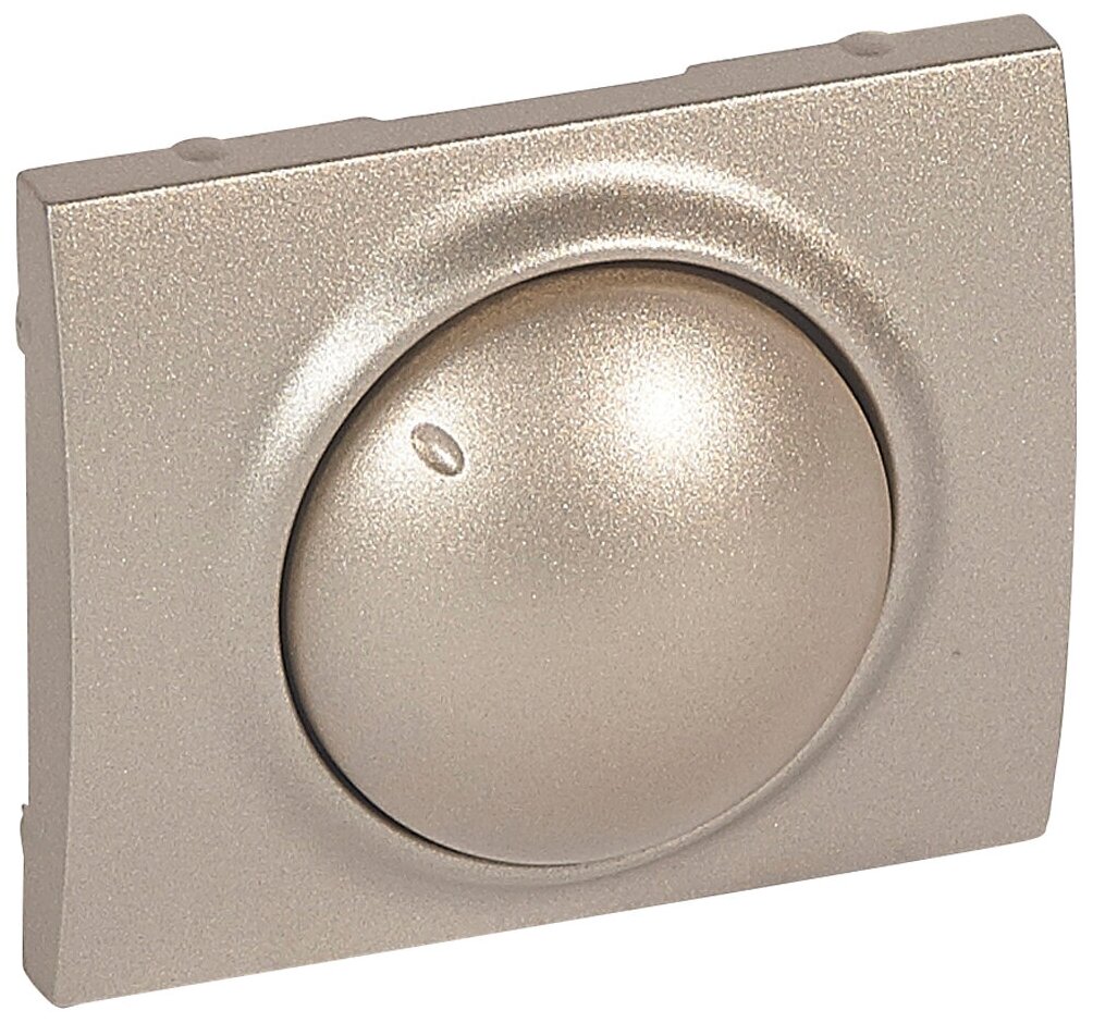 Накладка диммера поворотного 400Вт (775654) Legrand Galea Life Titanium (арт. 771468)