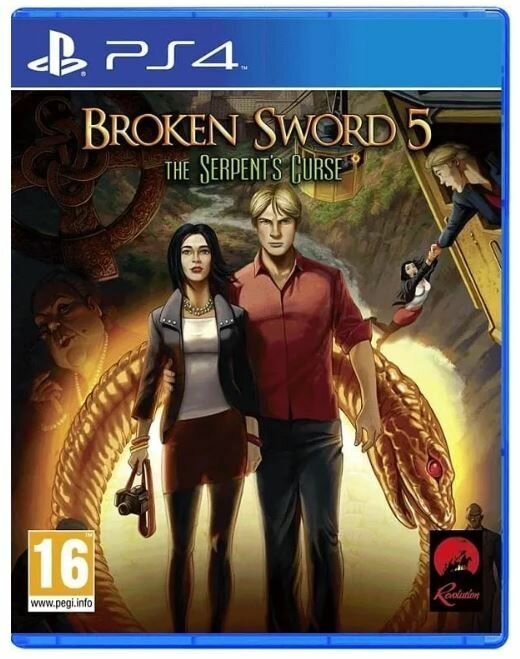 Игра Broken Sword 5 The Serpent Curse для Playstation 4. Уцененный товар