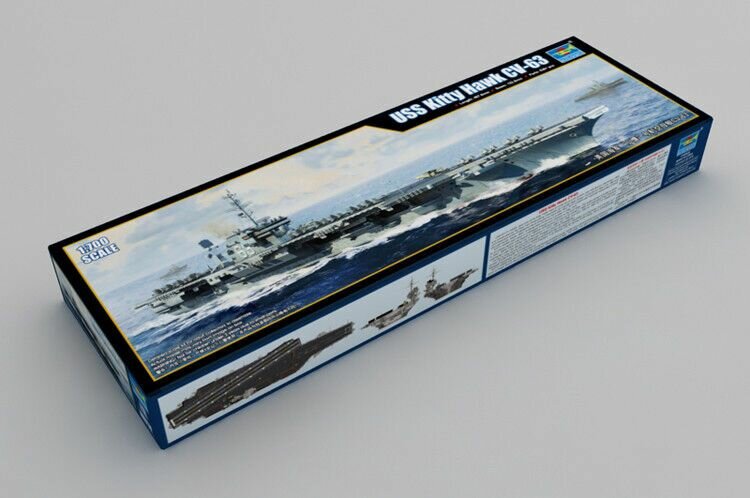 Trumpeter 1/700 06714 USS Китти Хоук CV-63 Корабль