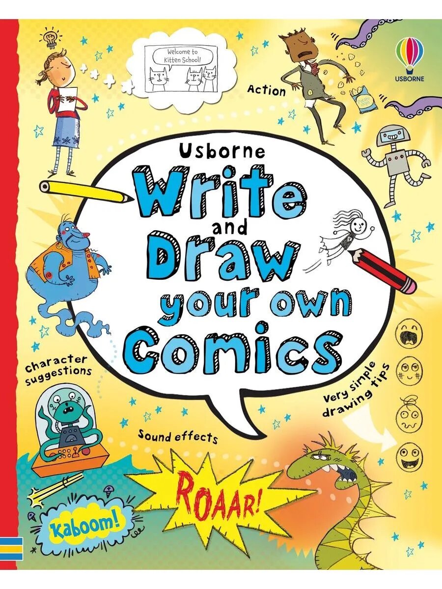 Write and Draw Your Own Comics книга на спирали | комиксы и манга