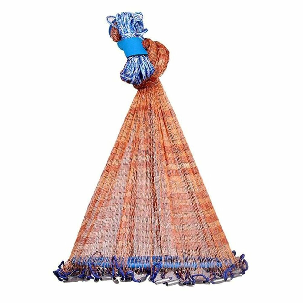 Портативная прочная рыболовная сетка, литая сеть, аксессуары для рыболовных снастей с пластиной (шинный шнур 300)