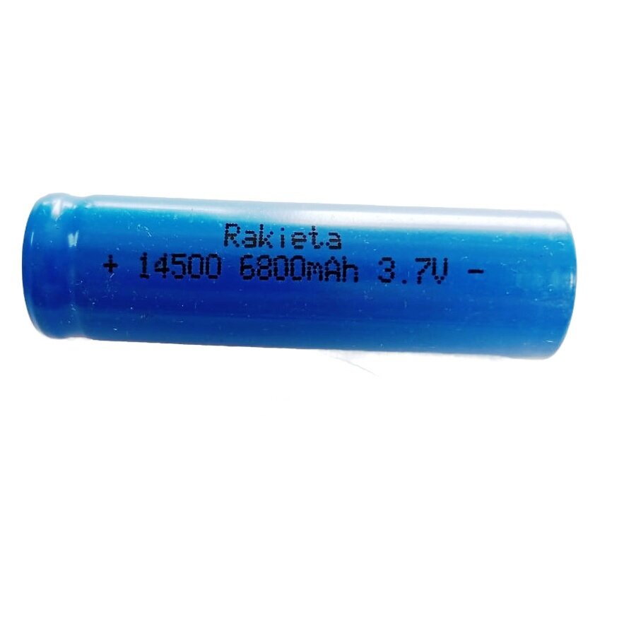 Аккумулятор типоразмер 14500 AA, 3,7v,6800mAh