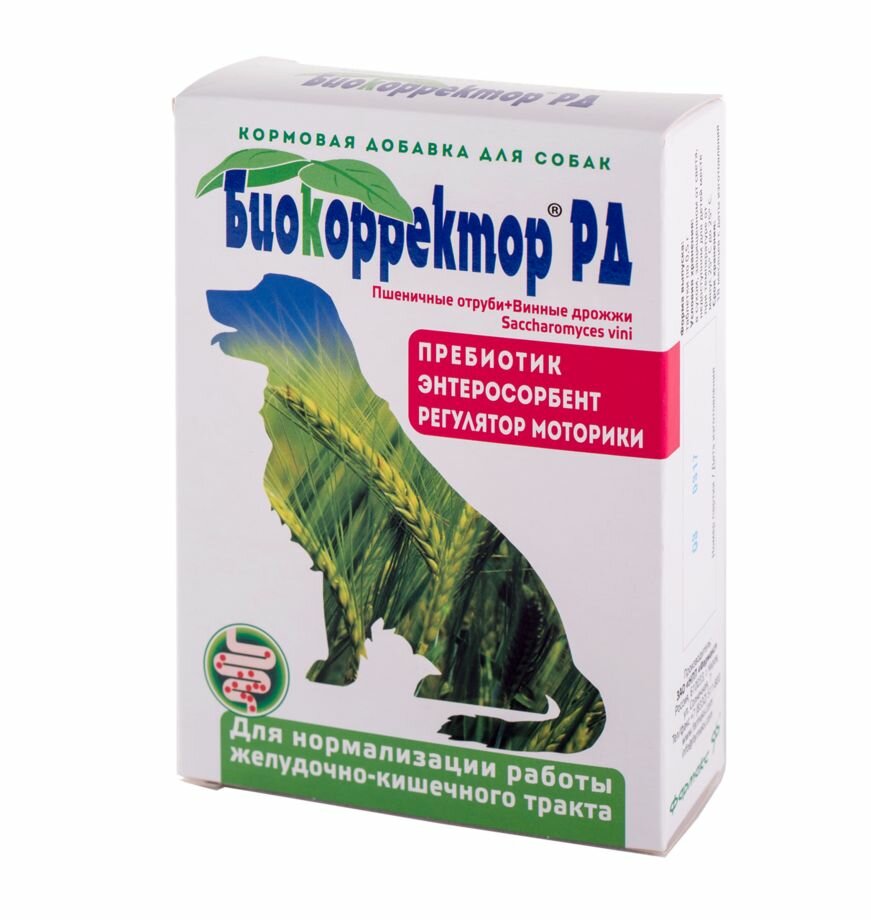 Биокорректор РД кормовая добавка для собак - 60 таблеток