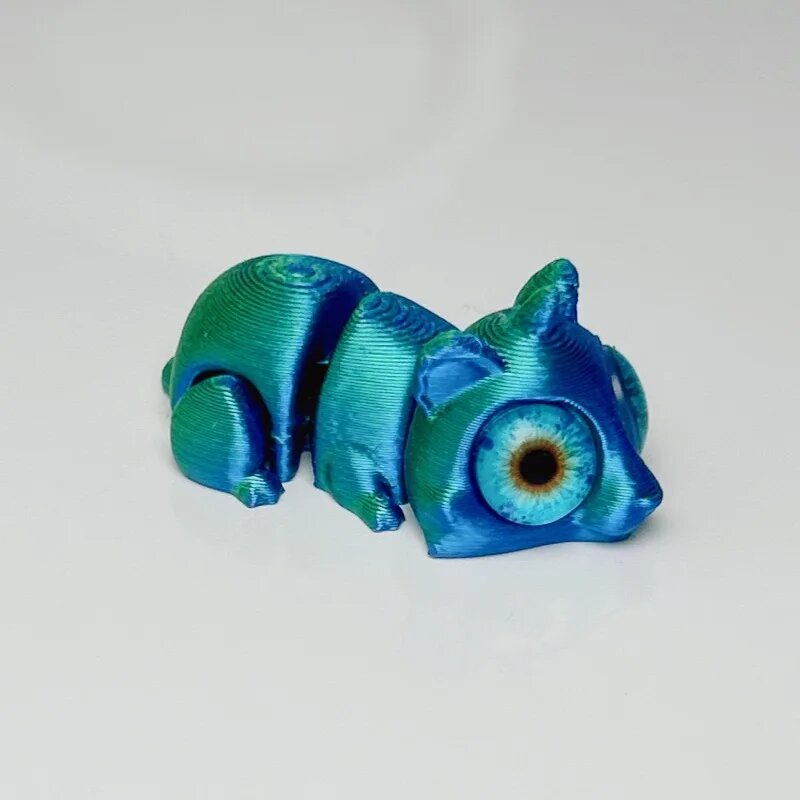 Мини-фигурка хомяка MOONBIFFY, blue-green